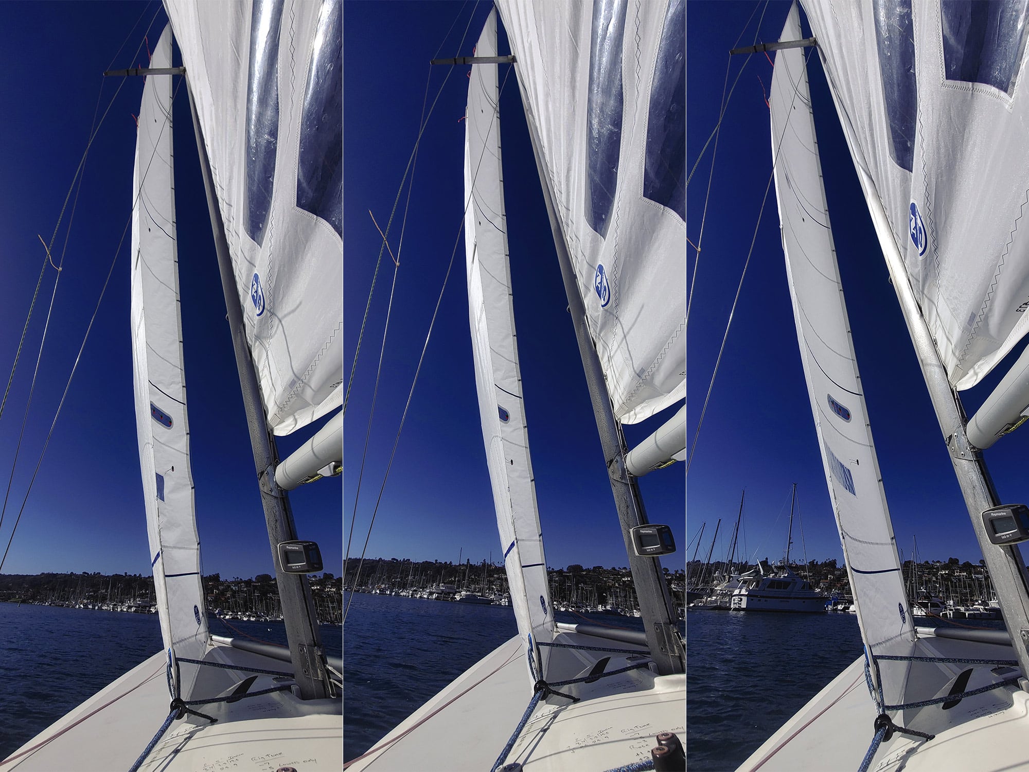 Dynamics of Headsail Trim