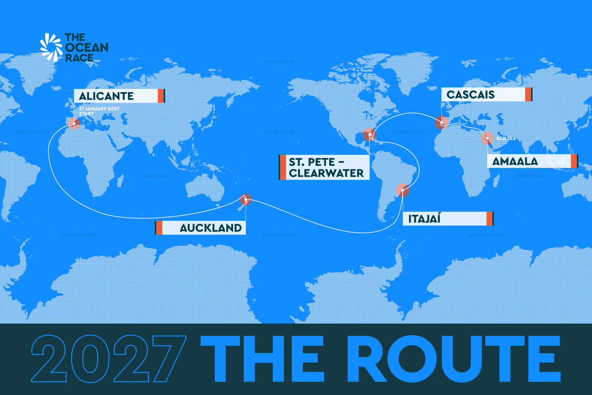St. Petersburg and Clearwater to Host The Ocean Race in 2027